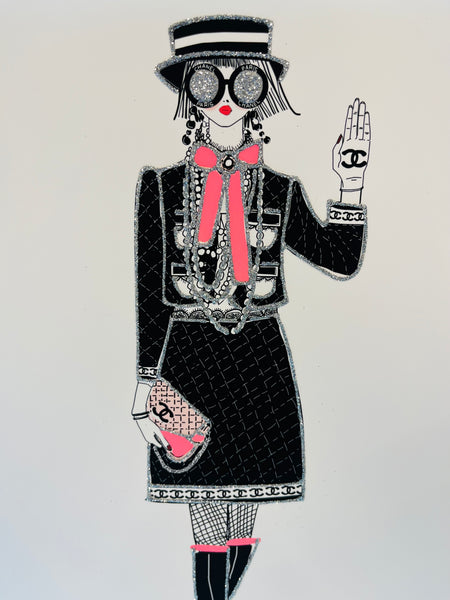 Swear On My Chanel 11x14 MEDIUM PRINT – VERRIER HANDCRAFTED (verrier ...